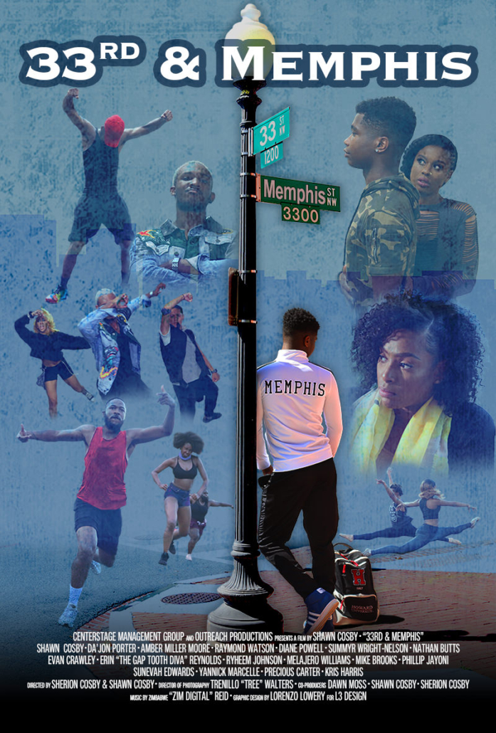 33rd and Memphis movie poster - L3 Design